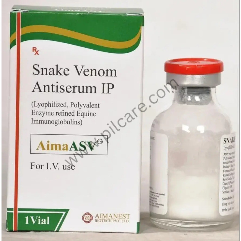 Aima ASV Snake Venom Antiserum IP - N Chimanlal Enterprises