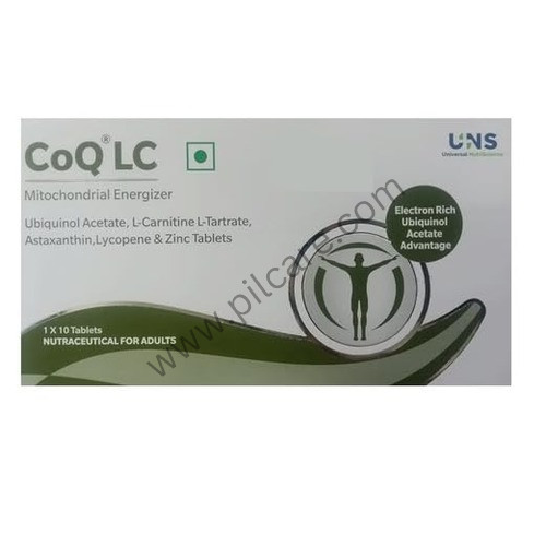 CoQ LC Mitochondrial Energizer Tablet - N Chimanlal Enterprises