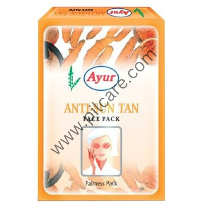 AYUR Anti-Sun Tan Face Pack - N Chimanlal Enterprises