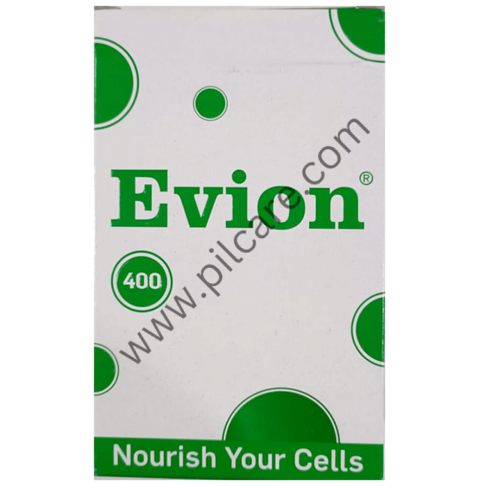 Evion 400mg Capsule with Vitamin E for Cellular Health - N Chimanlal ...