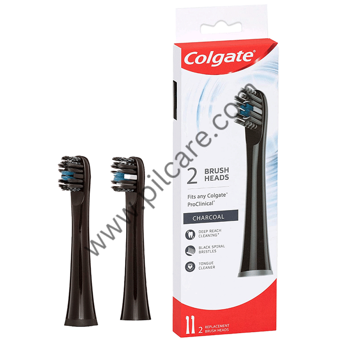 Colgate Proclinical 150 Charcoal Battery Powered Toothbrush with Refill ...