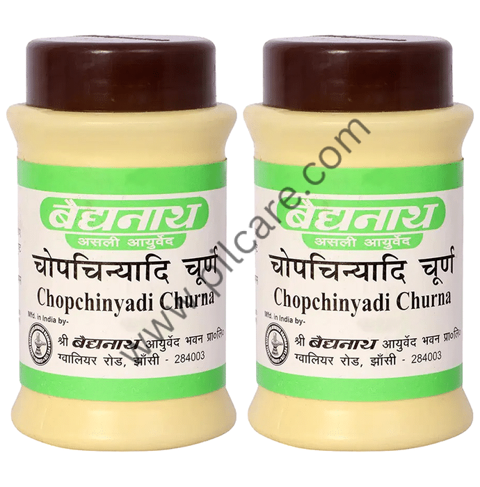 Baidyanath (Jhansi) Chopchinyadi Churna (60gm Each) - N Chimanlal ...