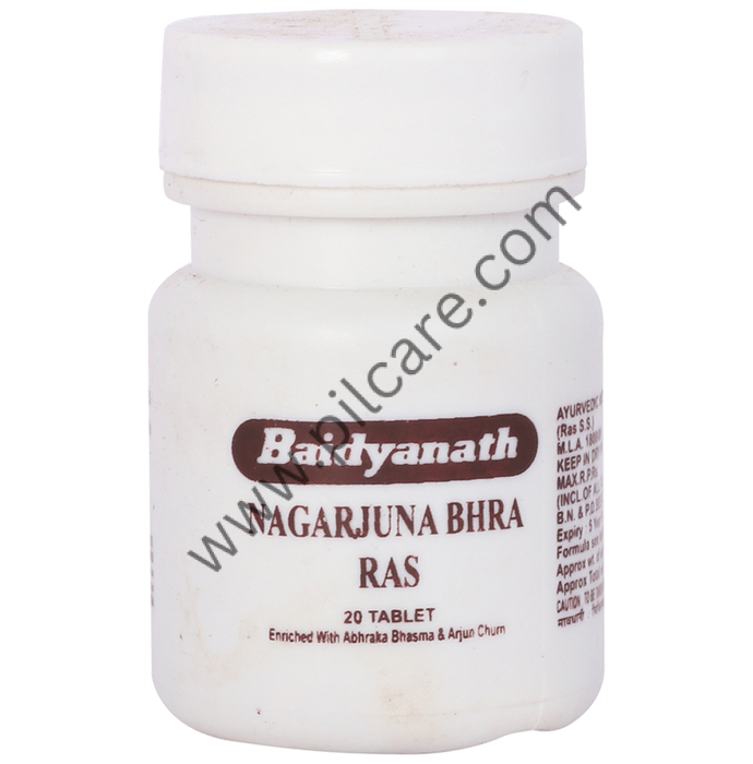 Baidyanath (Jhansi) Nagarjuna Bhra Ras Tablet - N Chimanlal Enterprises
