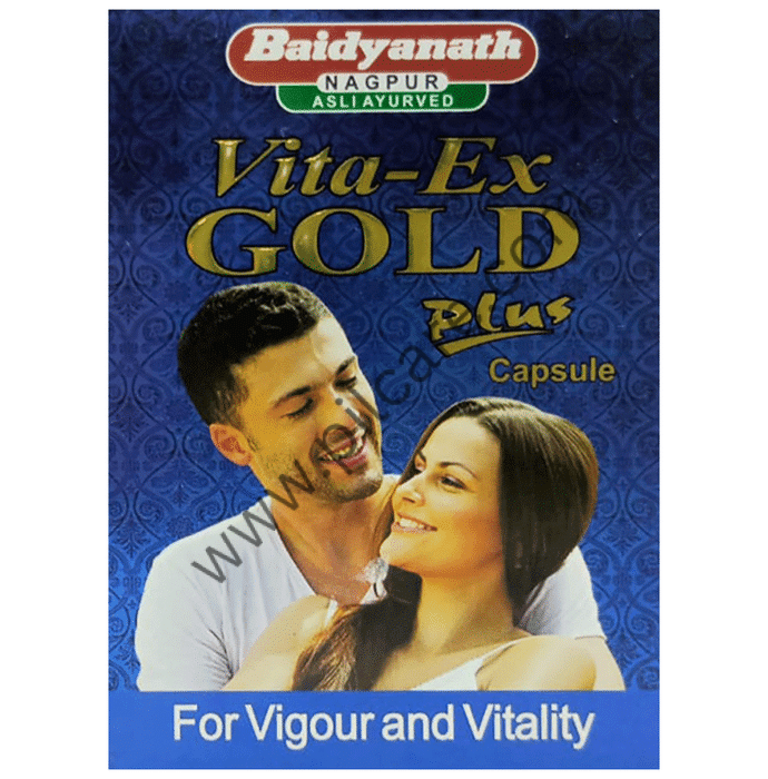 Baidyanath (Nagpur) Vita-Ex Gold Plus Capsule - N Chimanlal Enterprises