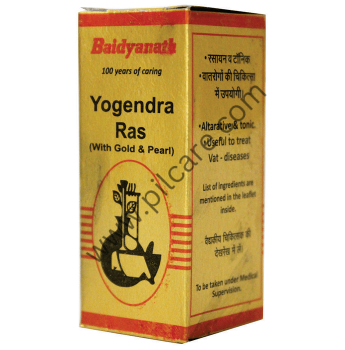 Baidyanath (Nagpur) Yogendra Ras with Gold & Pearl - N Chimanlal ...