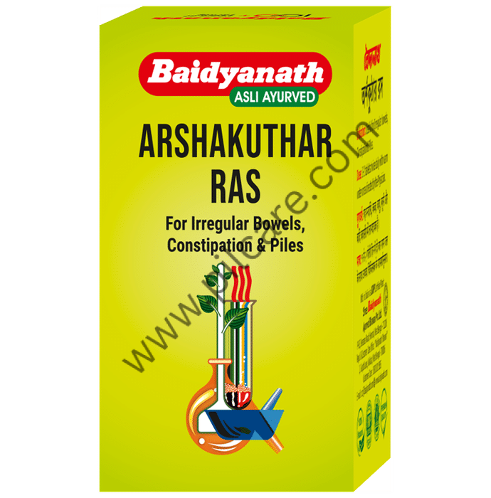 Baidyanath Arshakuthar?Ras Tablet | For Irregular Bowel, Constipation ...