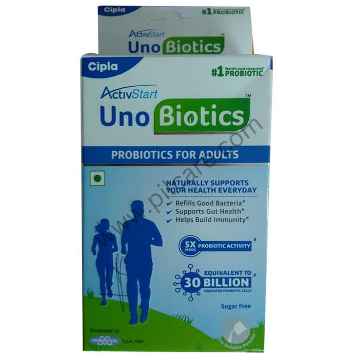 ActivStart UnoBiotics Probiotics Sachet for Adults' Gut Health | Sugar ...