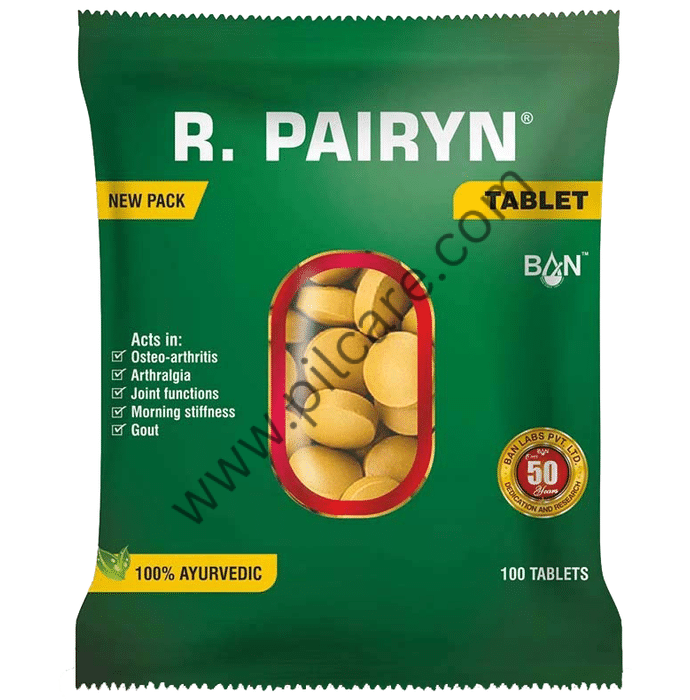 Ban Labs R. Pairyn Tablets |For Joint & Muscular Pain | Tablet - N ...