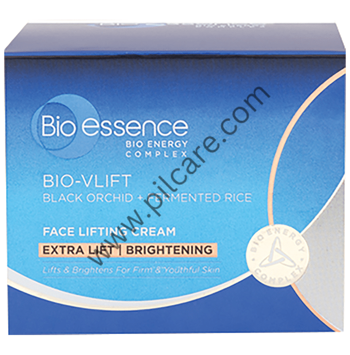 Bio essence Bio-Vlift Black Orchid + Fermented Rice Face Lifting Cream ...