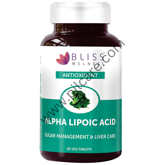 Bliss Welness Antioxidant Alpha Lipoic Acid Veg Tablet - N Chimanlal ...