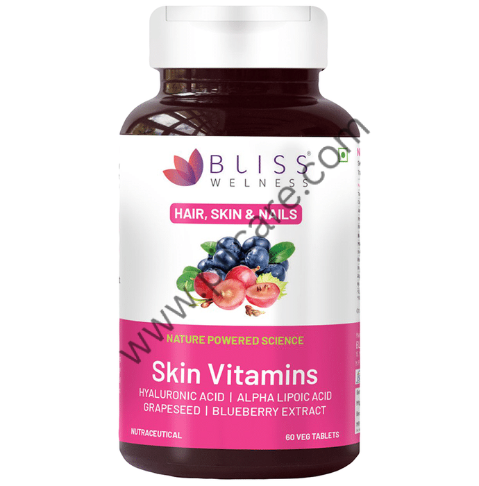 Bliss Welness Skin Vitamin Veg Tablet - N Chimanlal Enterprises