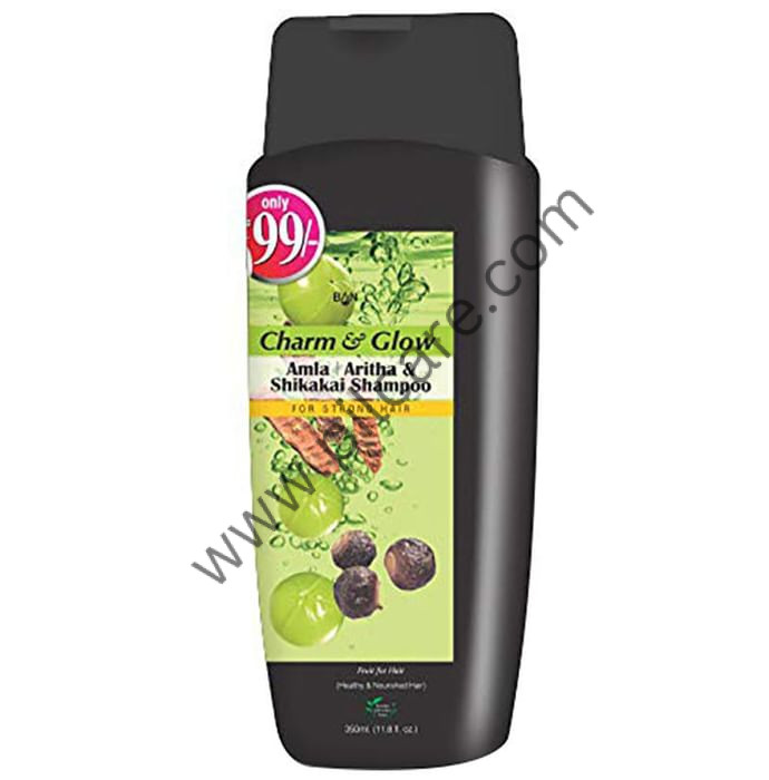 Charm & Glow Amla, Aritha and Shikakai Shampoo - N Chimanlal Enterprises