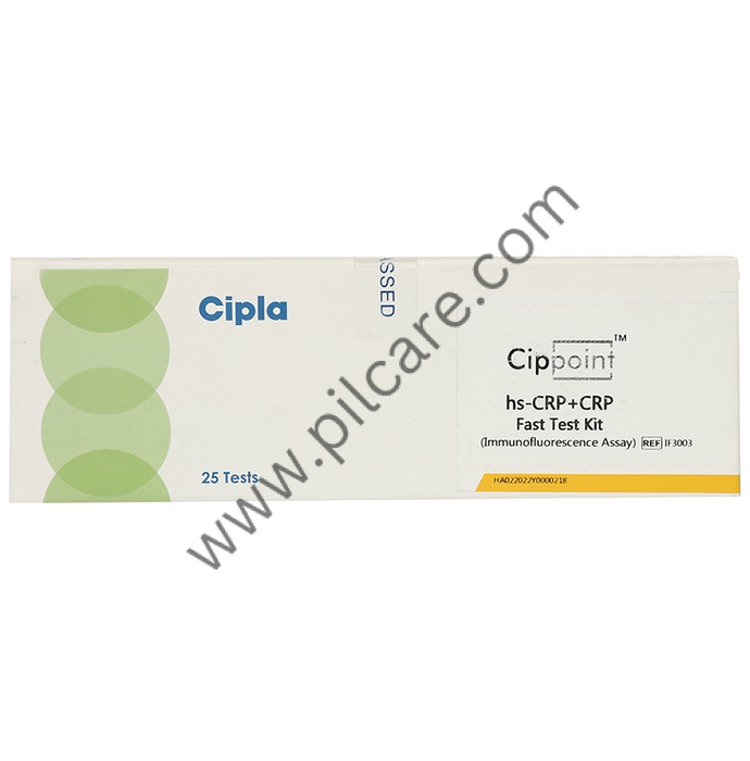 Cippoint hs-CRP+CRP Fast Test Kit - N Chimanlal Enterprises