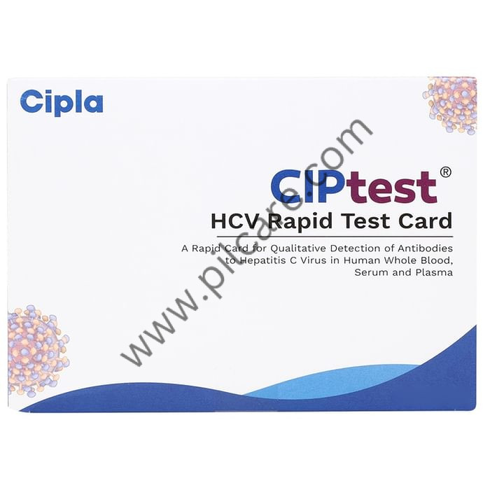 Ciptest HCV Rapid Test Card - N Chimanlal Enterprises