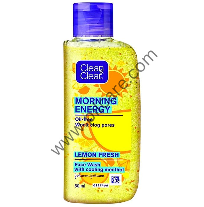 Clean & Clear Morning Energy Lemon Fresh Face Wash - N Chimanlal ...
