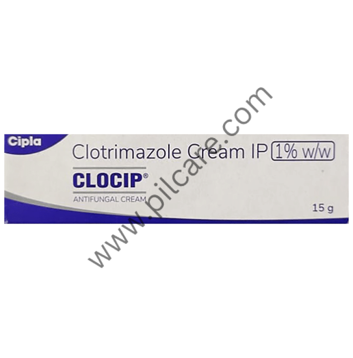 Clocip Clotrimazole Cream for Skin Infections (15 gm) - N Chimanlal ...