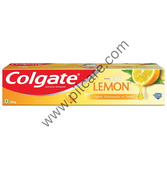 Colgate Active Salt Toothpaste | for Healthy Teeth & Gums Lemon ...