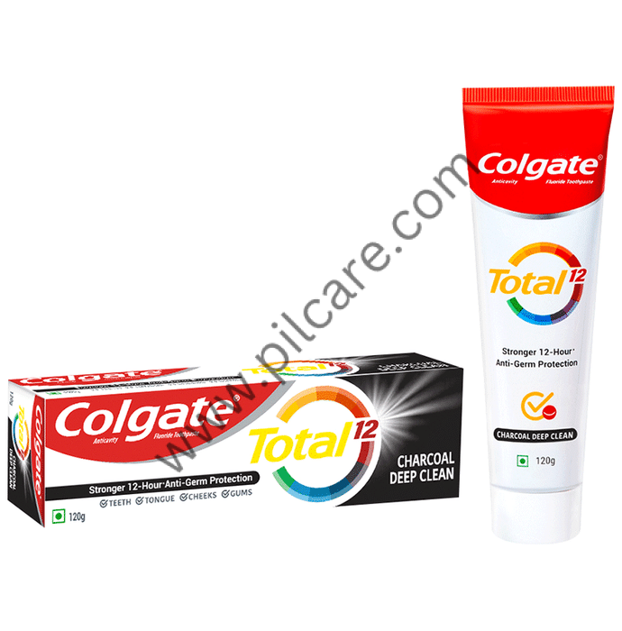 Colgate Total Charcoal Deep Clean Antibacterial Toothpaste - N ...