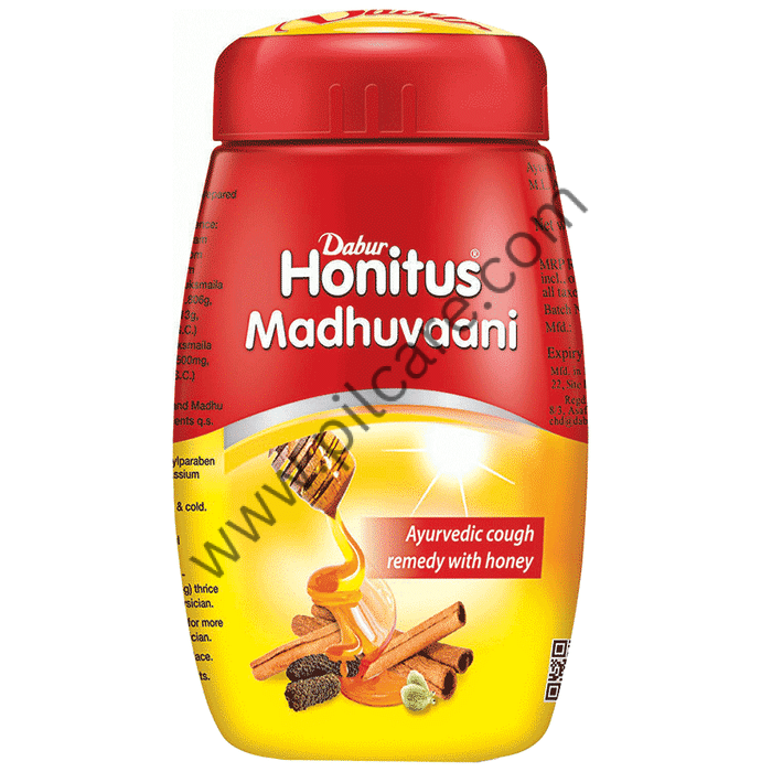 Dabur Honitus Madhuvaani | For Cough & Cold, Sore Throat Relief ...