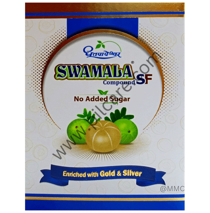 Dhootapapeshwar Swamala Compound SF Chyavanprash Enriched with Gold ...