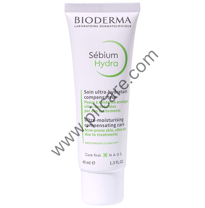 Bioderma Sebium Hydra Moisturiser | For Acne Prone & Ultra-Dry Skin - N ...