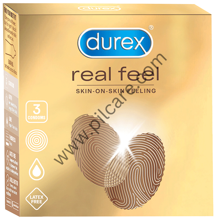 Durex Real Feel Latex-Free Condom | Suitable for Use with Lubes - N ...