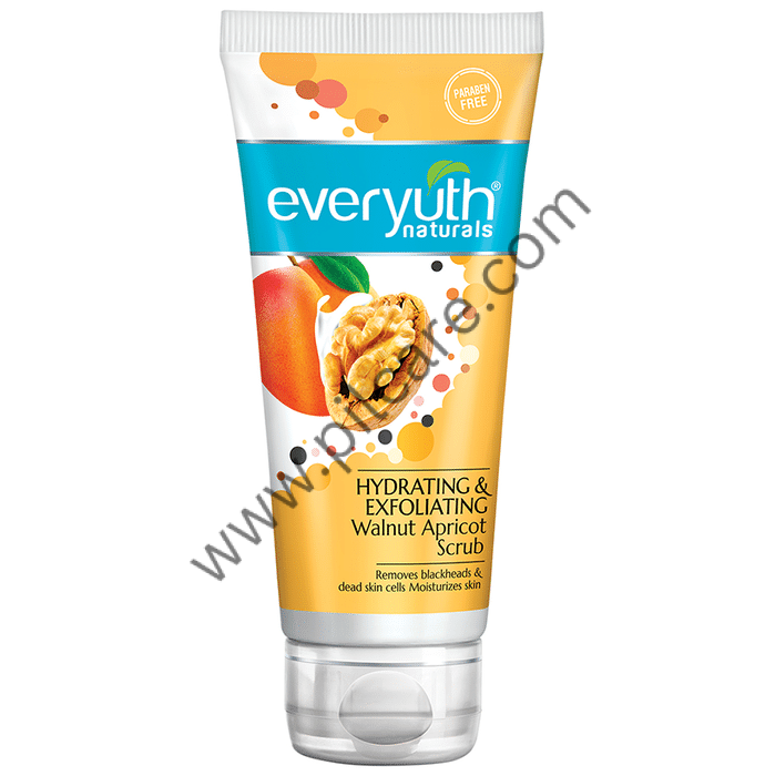 Everyuth Naturals Hydrating & Exfoliating Walnut Apricot Scrub - N ...
