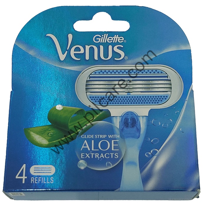 Gillette Venus Cartridges with Aloe Extract - N Chimanlal Enterprises