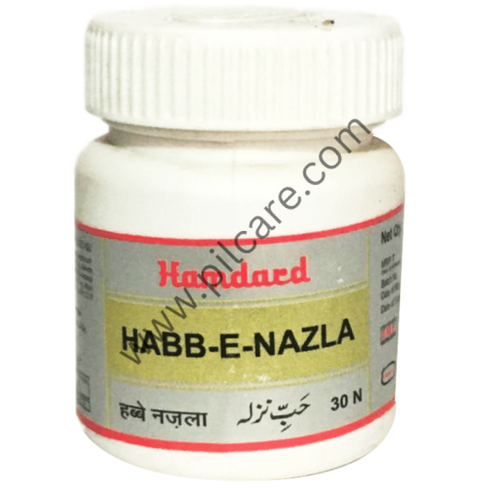Hamdard Habbe Nazla Tablet (30 Each) - N Chimanlal Enterprises