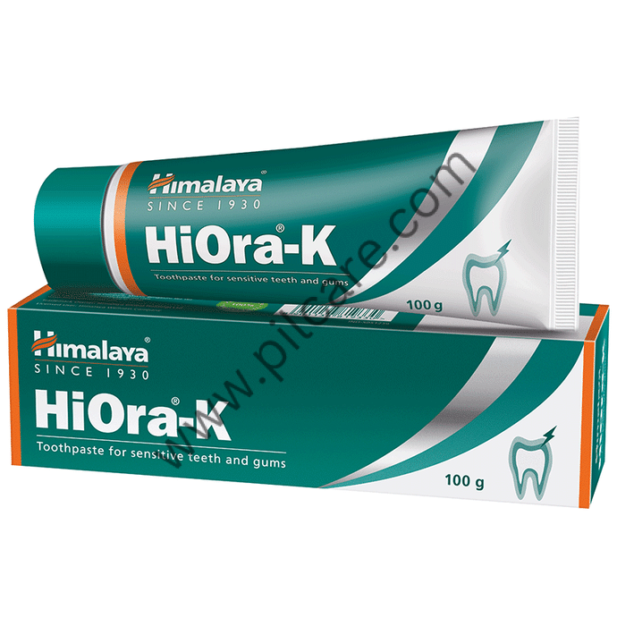 Himalaya Hiora-K Toothpaste | For Sensitive Teeth & Gums - N Chimanlal ...