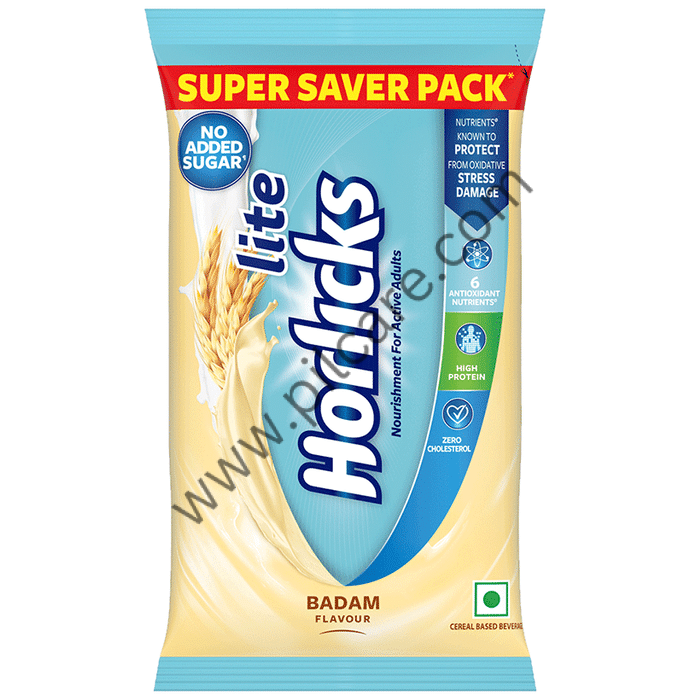 Horlicks Powder Lite with Antioxidant Nutrients, Protein & No Added ...