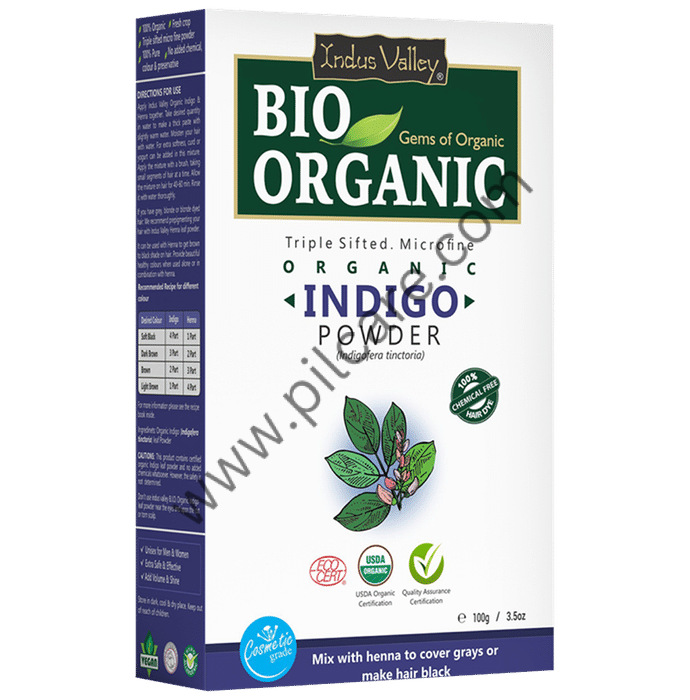Indus Valley Bio Organic Indigo Powder - N Chimanlal Enterprises