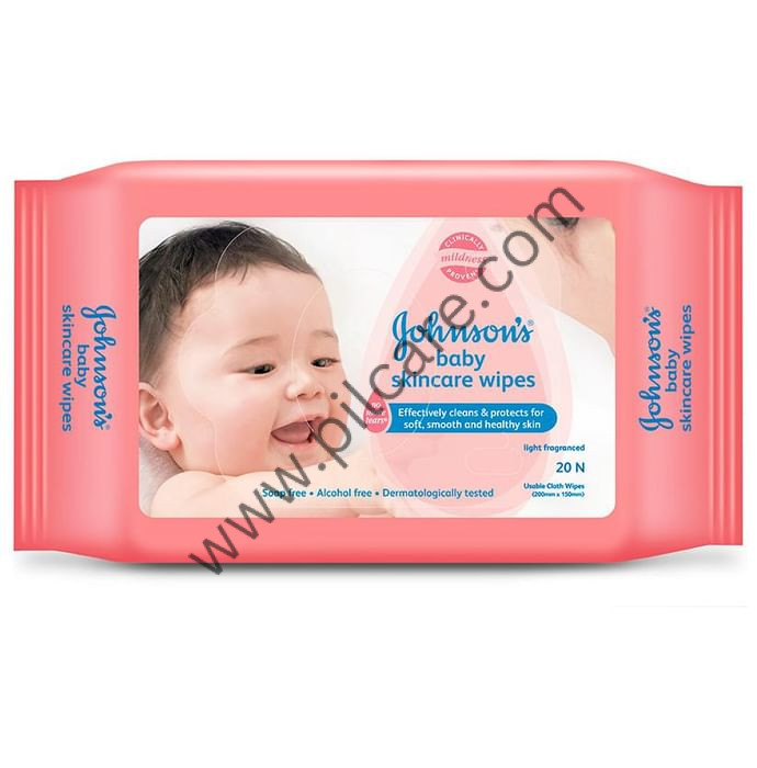 Johnson's Baby Skincare | Alcohol & Soap Free Wipes - N Chimanlal ...
