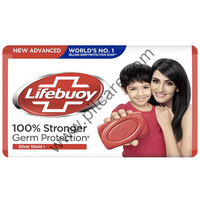 Lifebuoy 100% Stronger Germ Protection Silver Shield + Soap - N ...