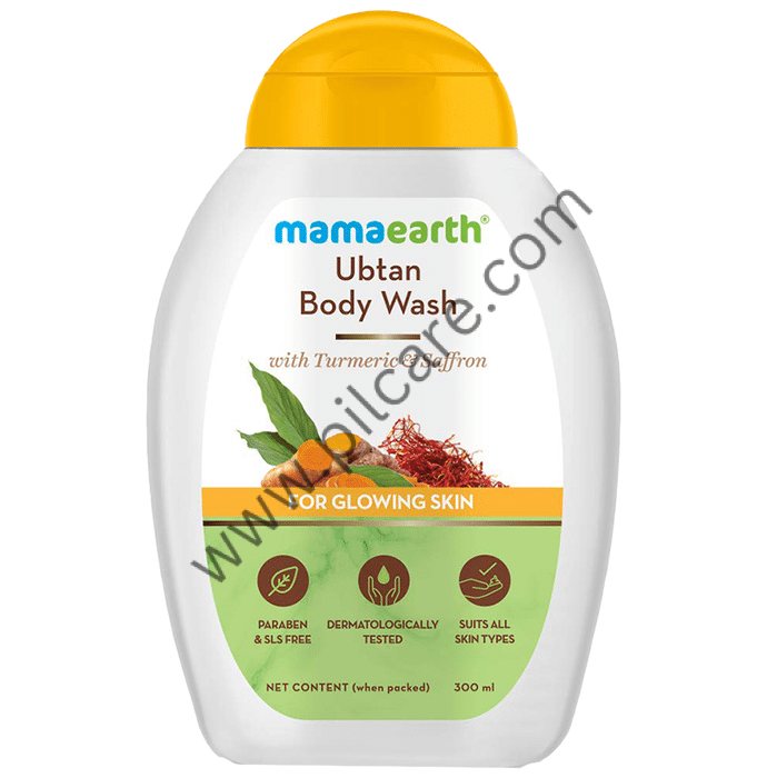 Mamaearth Ubtan Body Wash | Paraben & SLS-Free | For All Skin Types - N ...