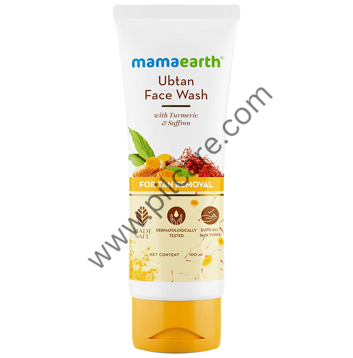 Mamaearth Ubtan Face Wash for Healthy Skin | Paraben & SLS-Free | Face ...
