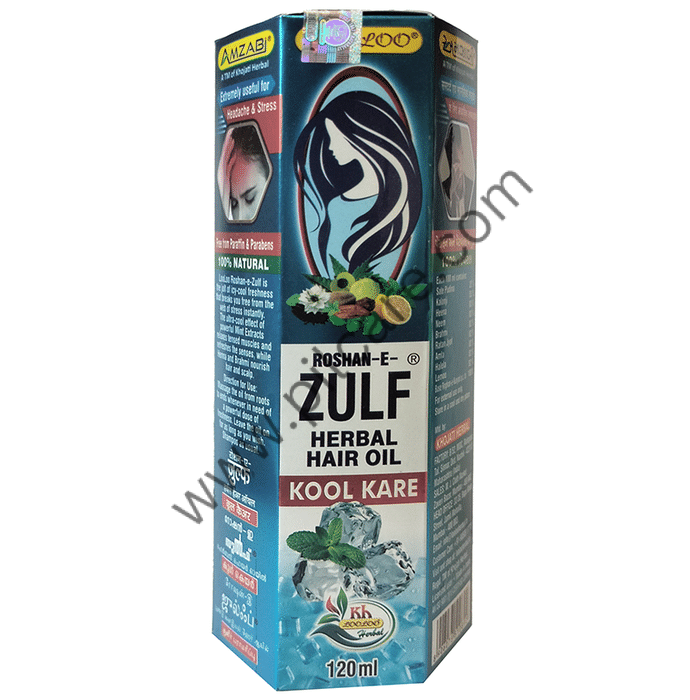 LooLoo Roshan-e-Zulf Herbal Hair Oil (120ml Each) - N Chimanlal Enterprises