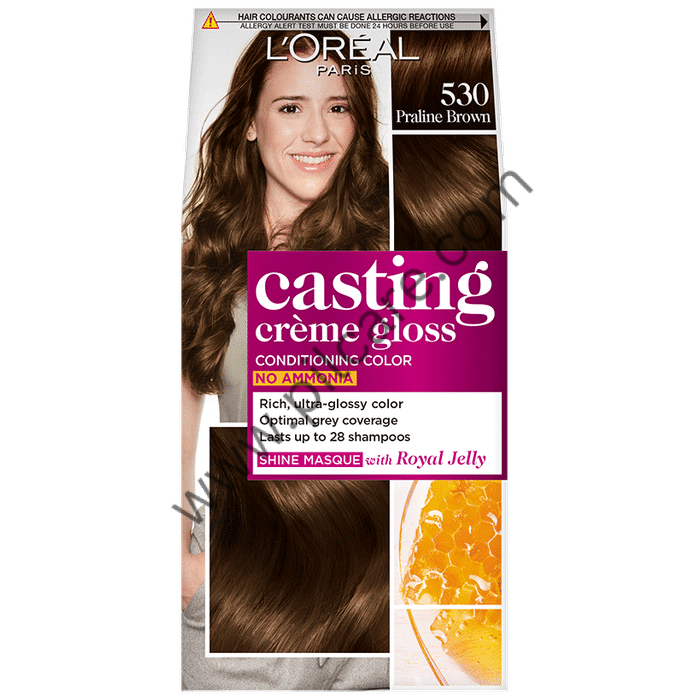 Loreal Paris Casting Creme Gloss Conditioning Color Praline Brown - N ...