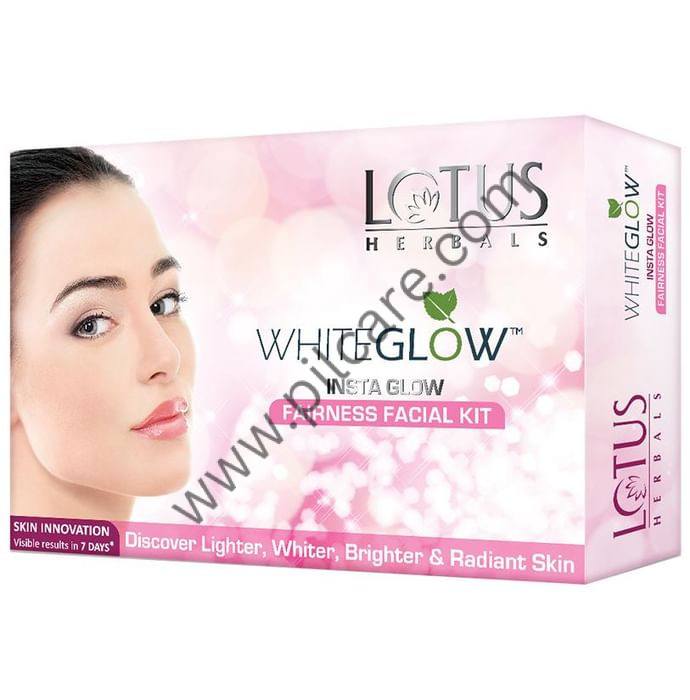 Lotus Herbals WhiteGlow Insta Glow Fairness 4 in1 Facial Kit - N ...