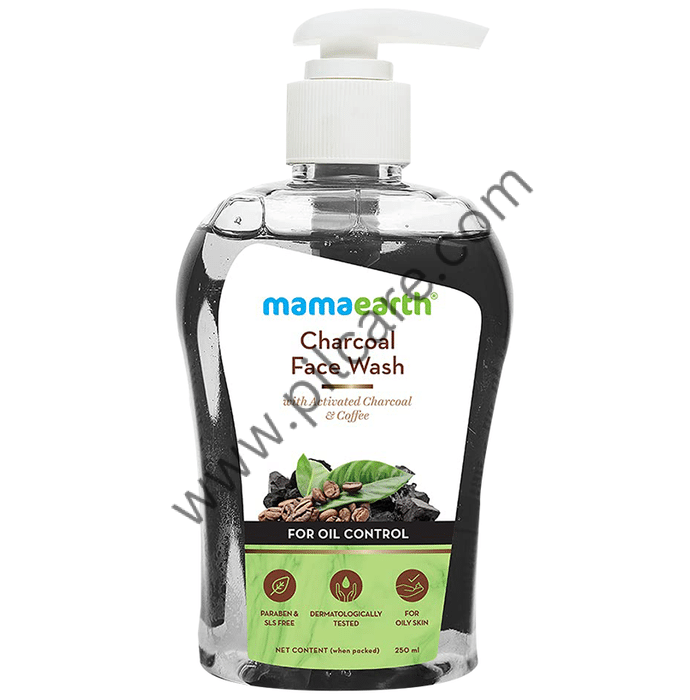 Mamaearth Charcoal Face Wash for Healthy Skin | Paraben & SLS-Free ...