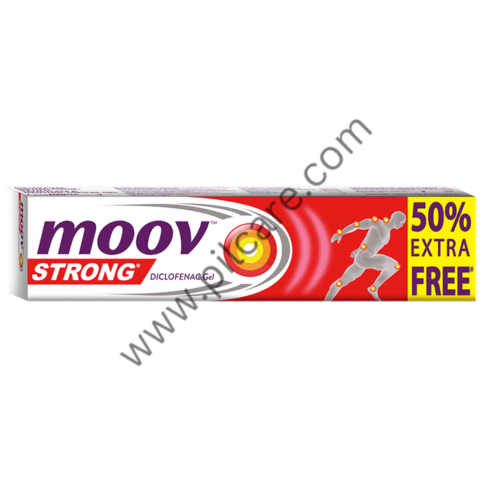 Moov Strong Diclofenac Pain Relief Gel - N Chimanlal Enterprises