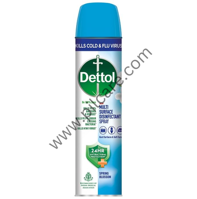 Dettol Dettol Multi-Surface Disinfectant Sanitizer Spray Bottle | 24 ...