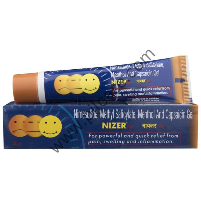 Nizer Gel | For Quick Relief from Pain, Swelling & Inflammation - N ...