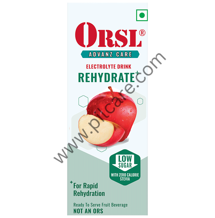 ORSL Rehydrate Drink with Electrolytes, Vitamin C & Stevia | Flavour ...
