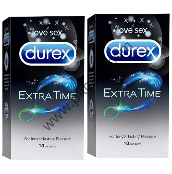Durex Extra Time Condom (10 Each) - N Chimanlal Enterprises