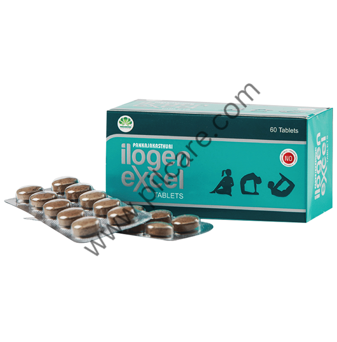 Pankajakasthuri Ilogen Excel Tablet - N Chimanlal Enterprises