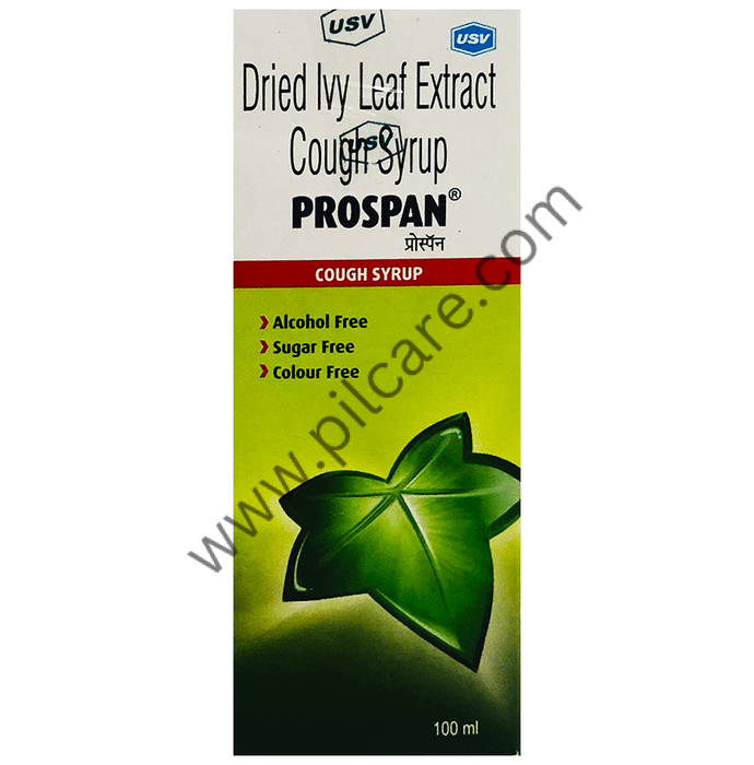 Prospan Dried Ivy Leaf Extract Cough Syrup | Sugar-Free - N Chimanlal ...