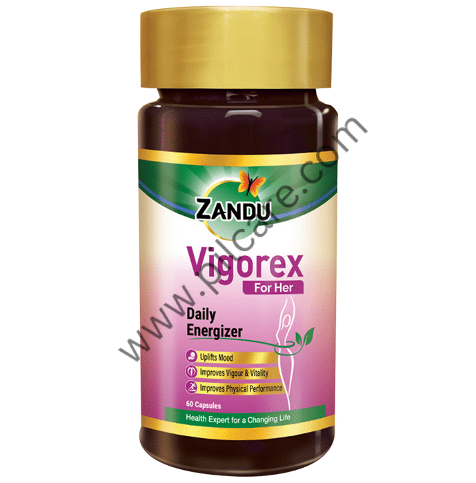 Zandu Vigorex for Her Capsule - N Chimanlal Enterprises
