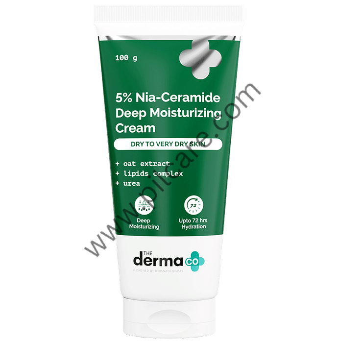 The Derma Co 5% Nia-ceramide Deep Moisturizing Cream - N Chimanlal ...