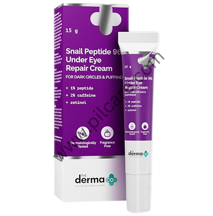 The Derma Co Snail Peptide 96 Under Eye Repair Cream - N Chimanlal ...